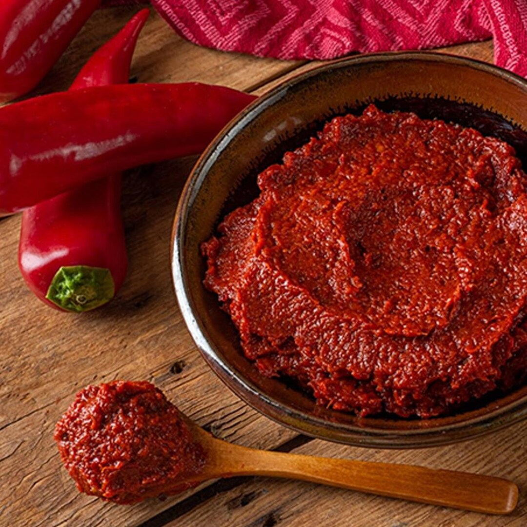 Homemade Red Paprika Pepper Paste, Traditional Paste, Sun Dried Organic ...