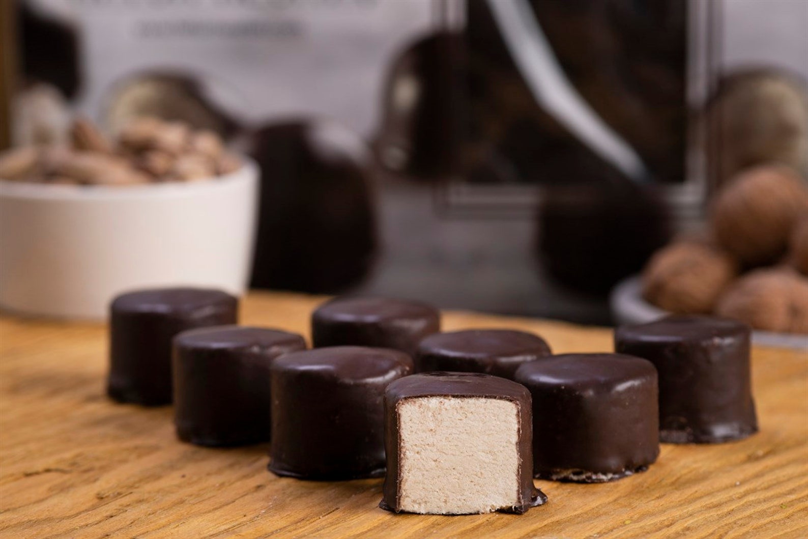 Chocolate Coated Floss Halva, Pismaniye, Chocolate Covered Pismaniye ...