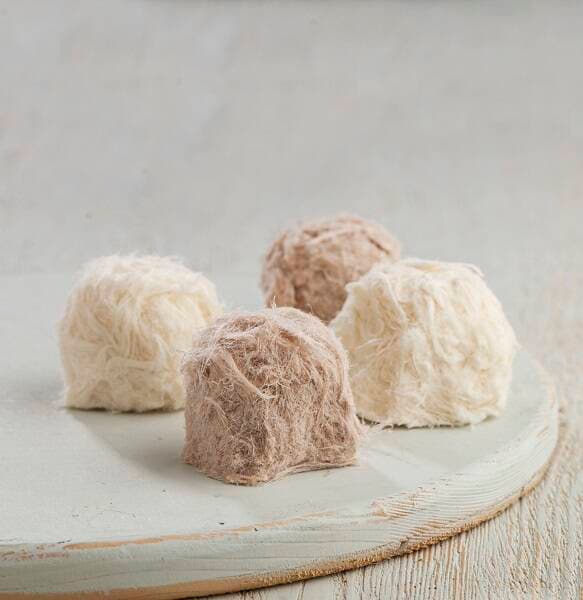 Turkish Floss Halva, Pismaniye, Vanilla and Cacao Flavor Floss Halva ...