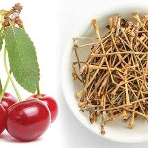 Organic Dried Cherry Stalks,cherry Stem,cherry Tails,additive Free ...