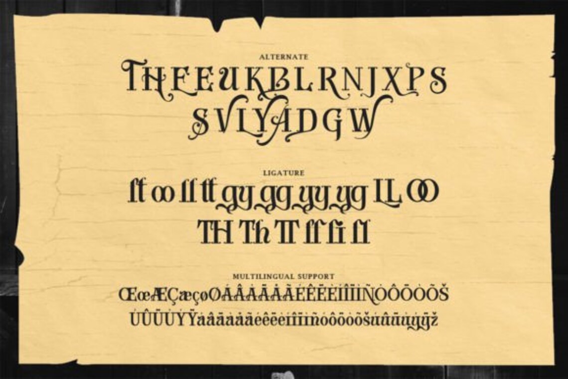 Black Bellamy Font, Vintage Font, Calligraphy Font, Handwritten Font ...