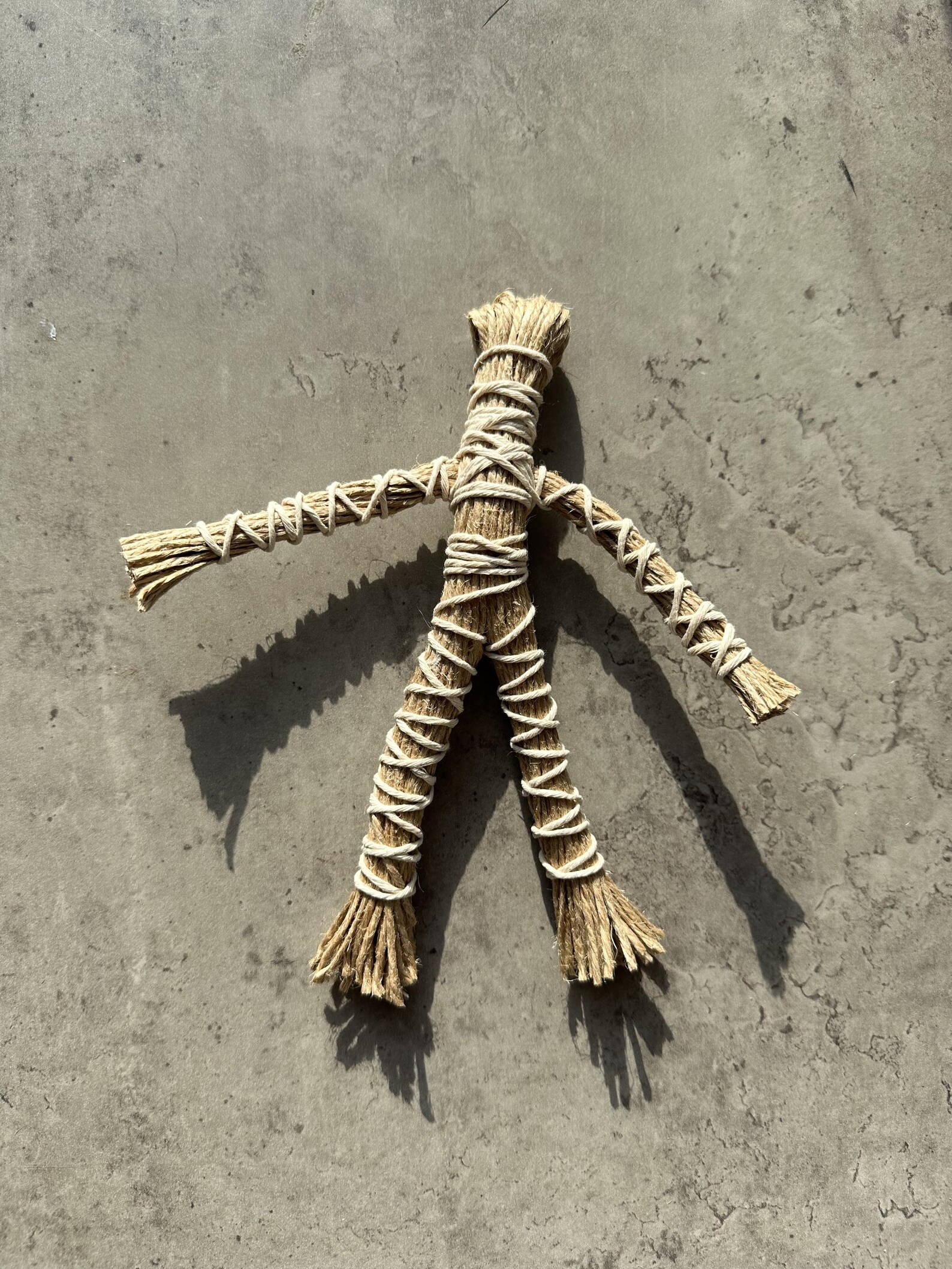 Folk Art Doll for Rituals, Home Decor and Crafts, Handmade Twine ...