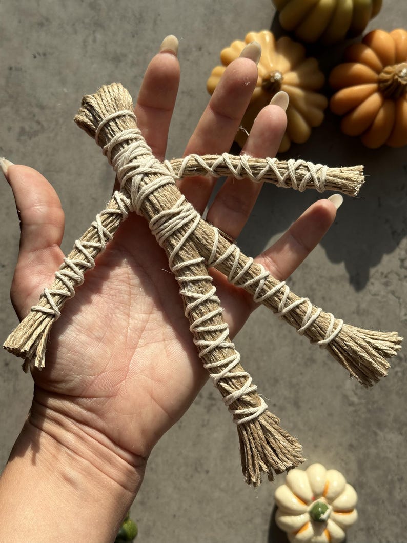 Folk Art Doll for Rituals, Home Decor and Crafts, Handmade Twine ...