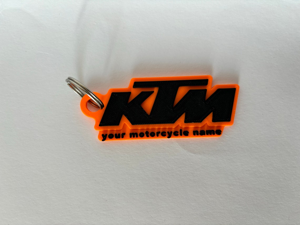 KTM Keychain Personalized - Etsy