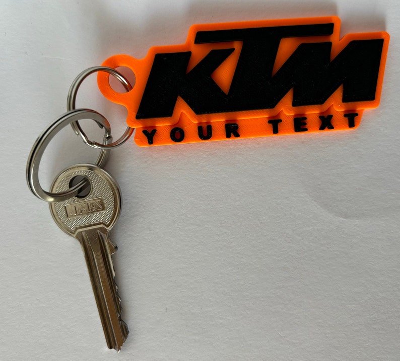 KTM Keychain Personalized - Etsy