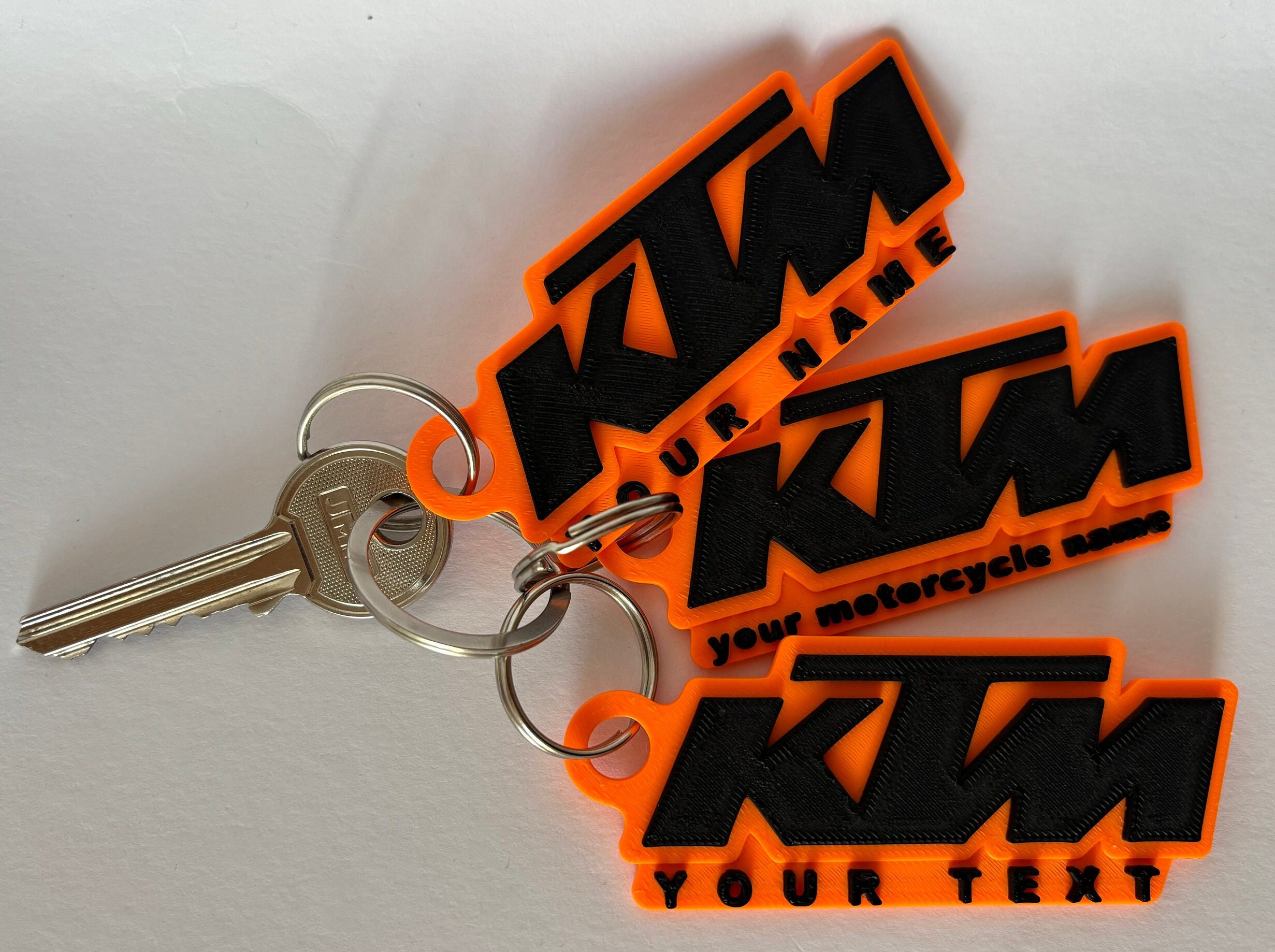 KTM Keychain Personalized - Etsy