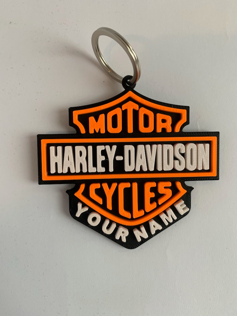 Motorcycle Keychain Personalized - Etsy