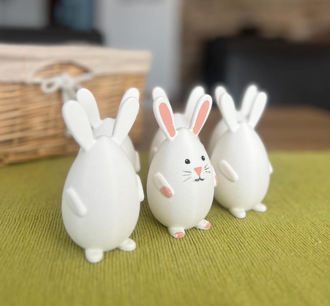 Easter Egg/bunny for Painting With Tempera Paints, Markers. Decor, for ...
