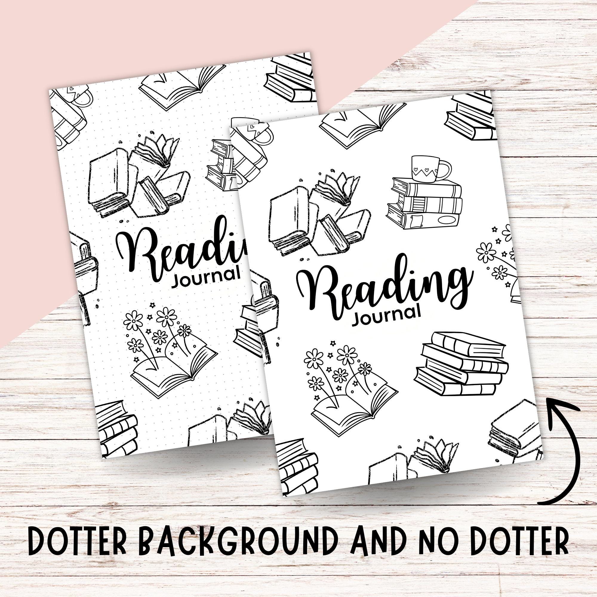 Reading Journal Title Page - Printable Reading Journal Cover - Book ...
