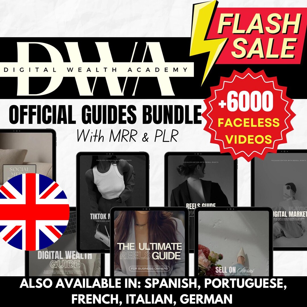 Digital Wealth Academy DWA Master Resell Right With Resale Rights ...