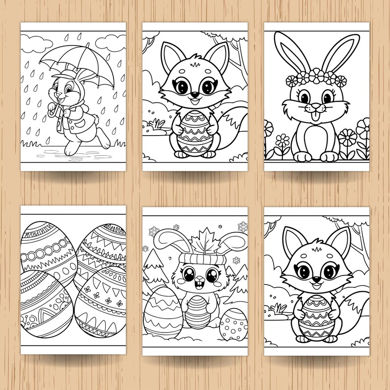 2600+ Easter Coloring Pages Bundle for Kids Adults, Easter Activity ...