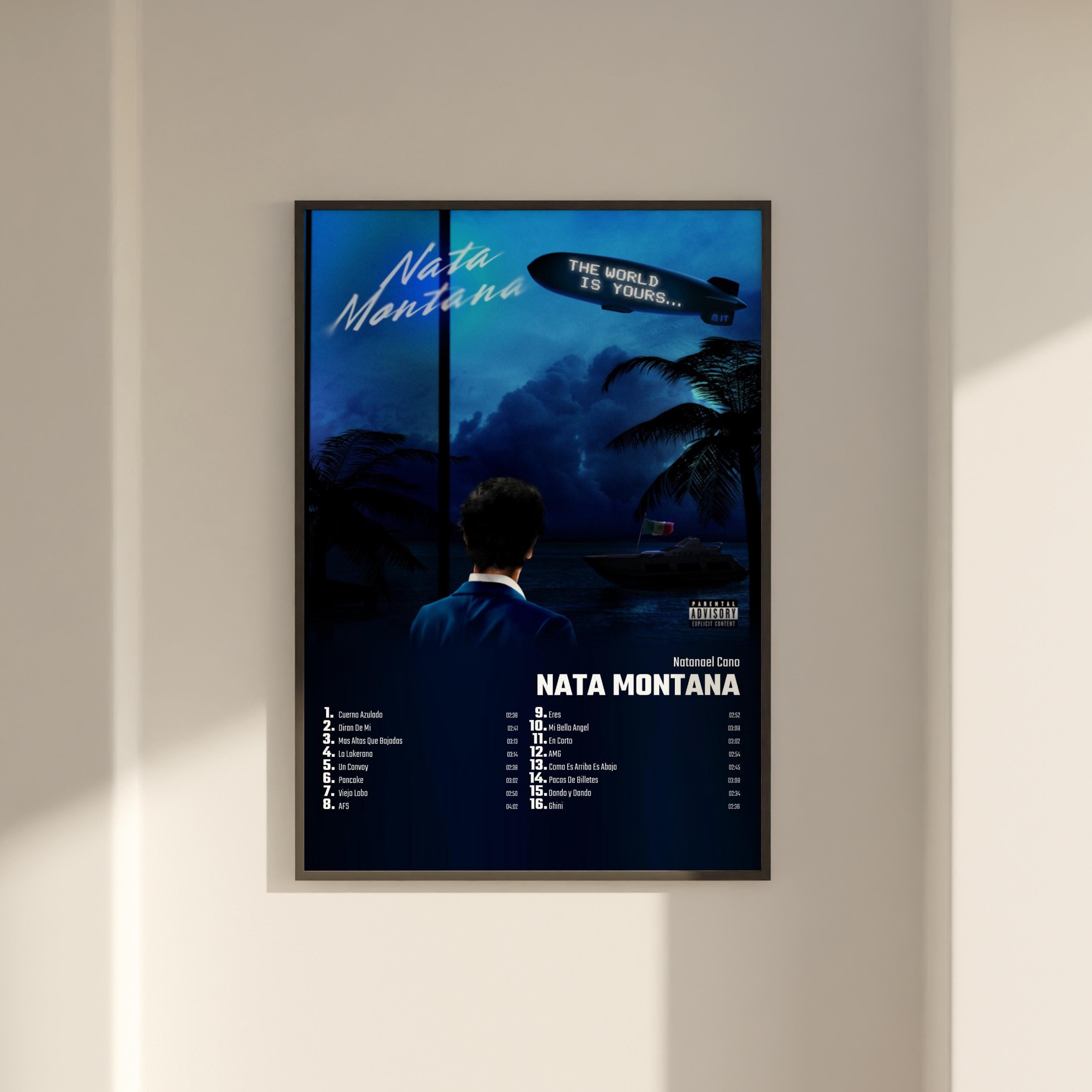 Natanael Cano Nata Montana Album Cover Poster Wall Art, Natanael Cano ...