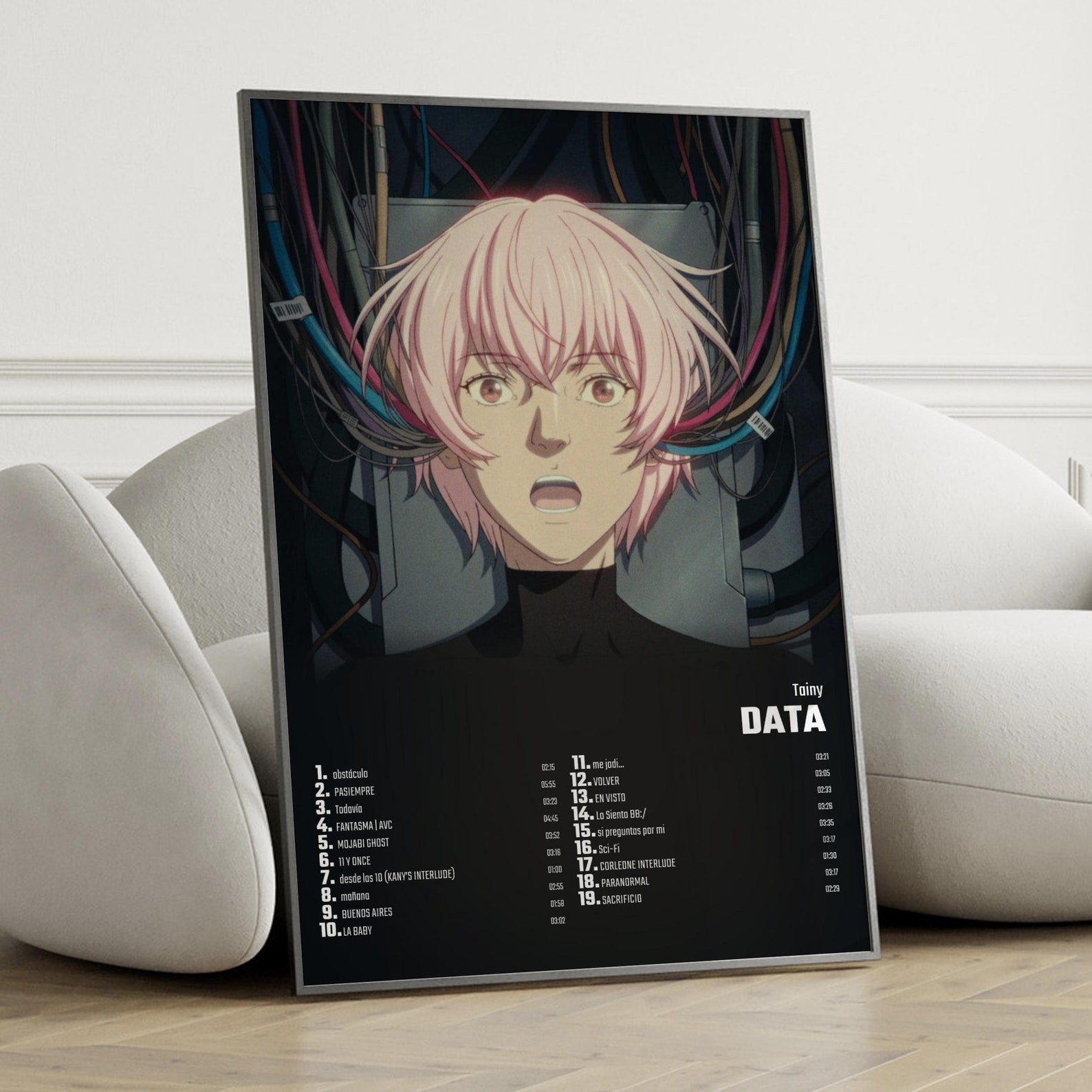 Tainy Data Album Cover Poster Wall Art, Tainy, Data - Etsy