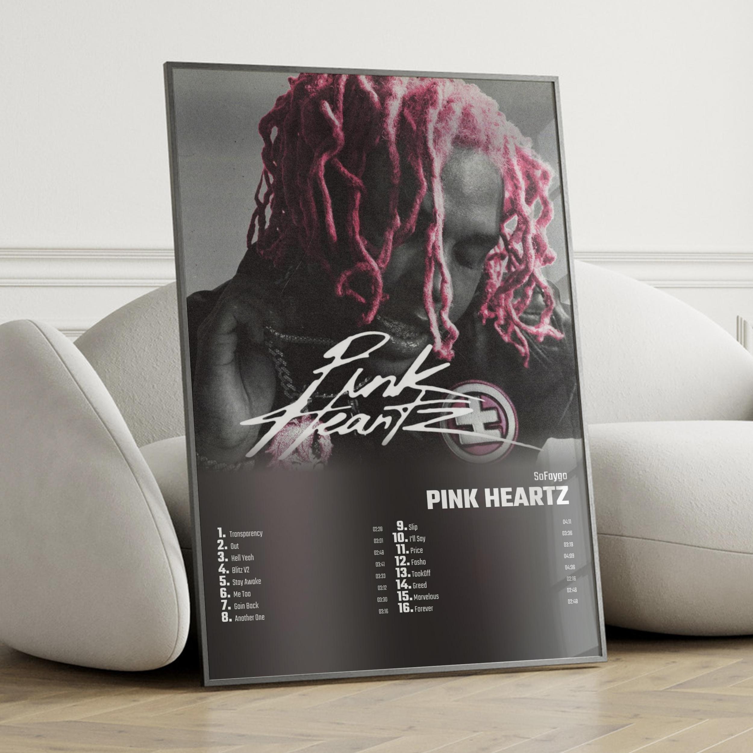 Sofaygo Pink Heartz Album Cover Poster Wall Art, Sofaygo, Pink Heartz ... Sofaygo Pink Heartz Album Cover Poster Wall Art, Sofaygo, Pink Heartz ...