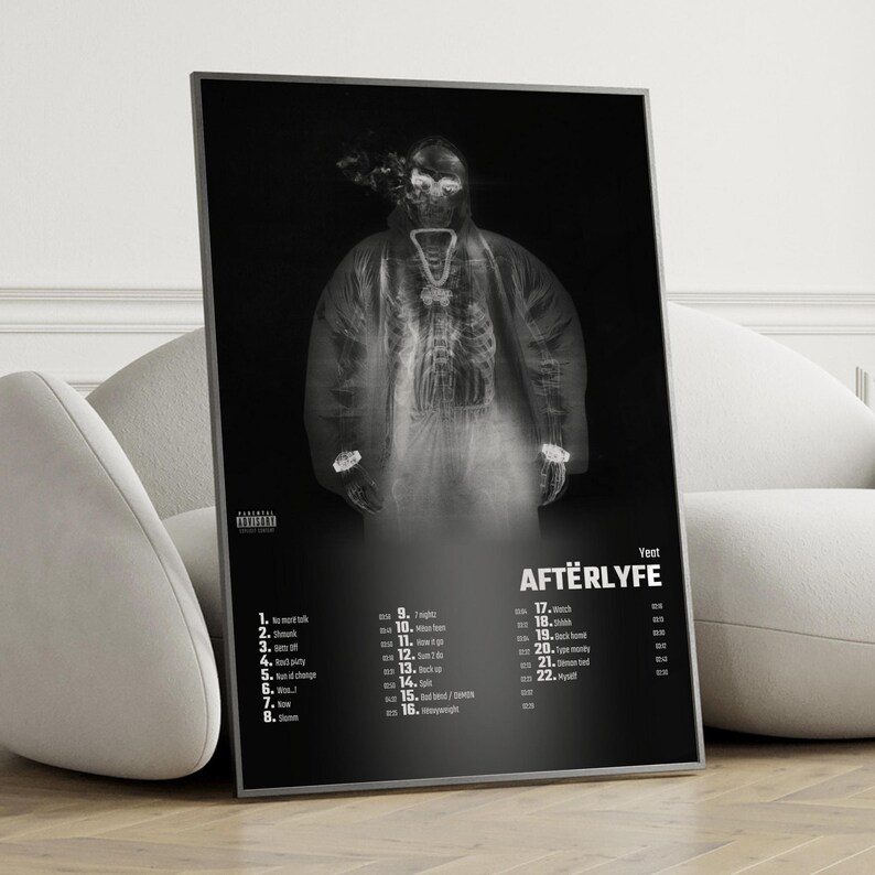 Yeat Aftërlyfe Affiche de couverture d'album - Etsy France