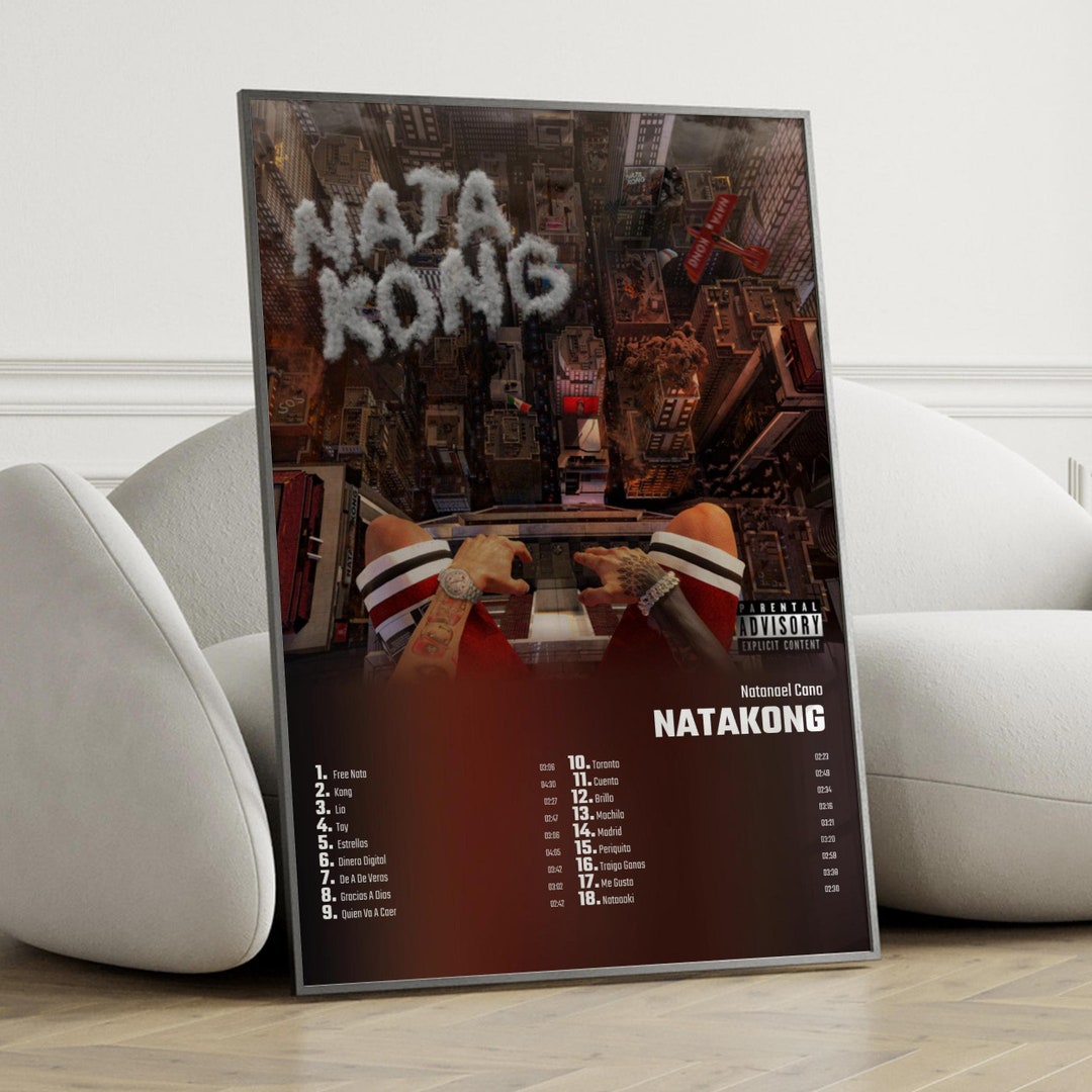 Natanael Cano Natakong Album Cover Poster Wall Art, Natanael Cano ...