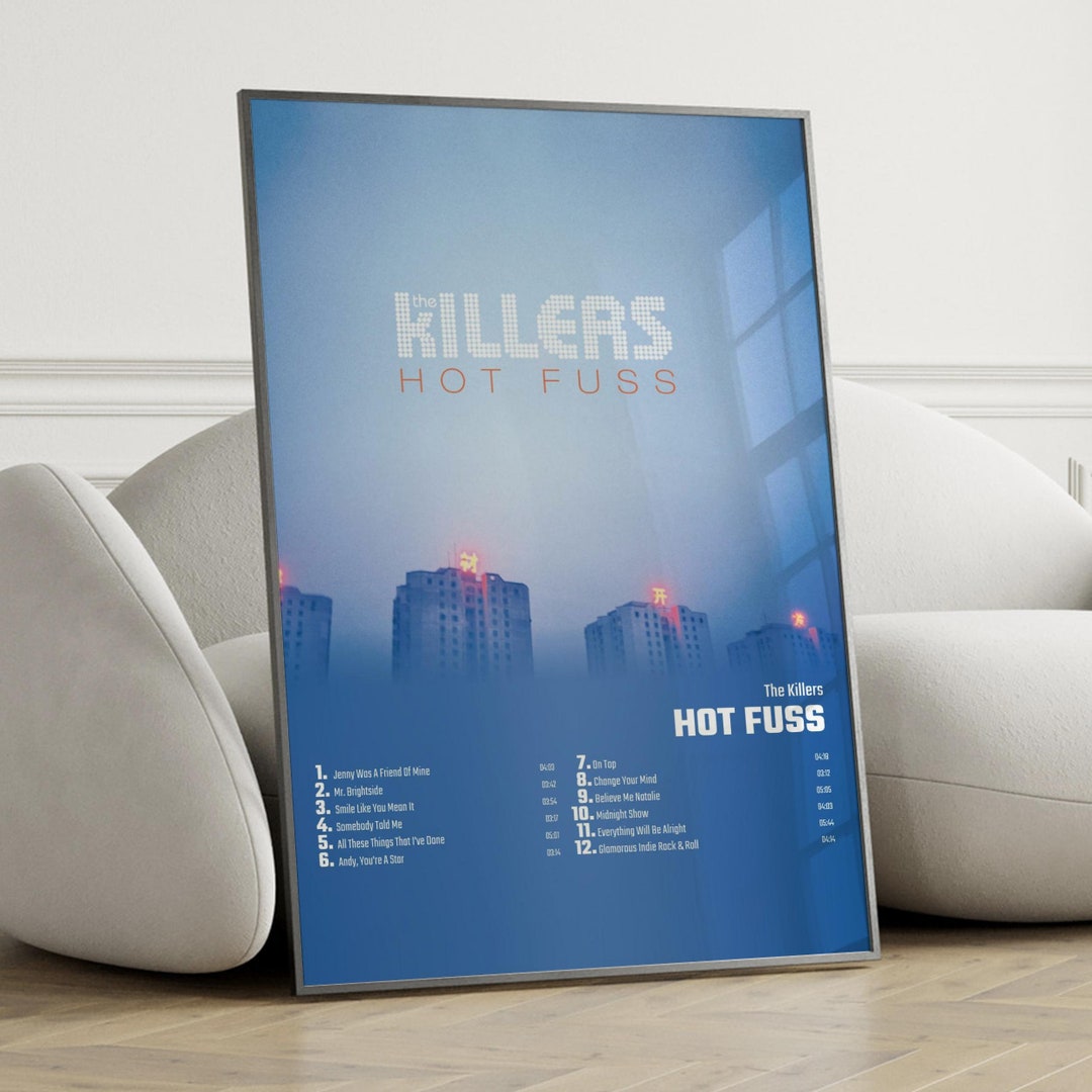 The Killers Hot Fuss Album Cover Poster Wall Art, the Killers, Hot Fuss ...