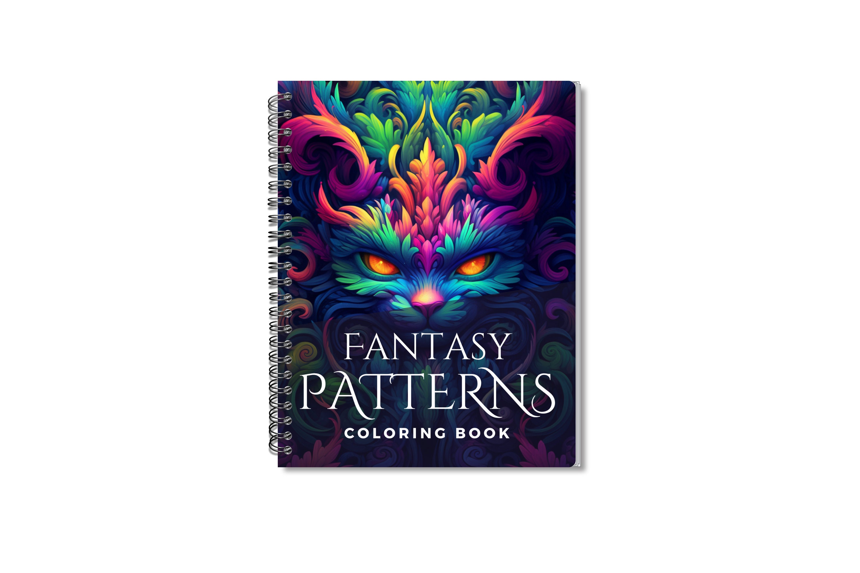 Fantasy Patterns Coloring Pages for Adults, Set 1 - Etsy