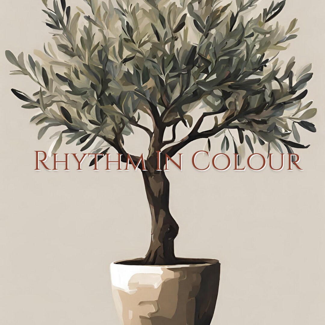 Olive Tree Painting Vintage Olive Plant Painting France Paintings Olive ...