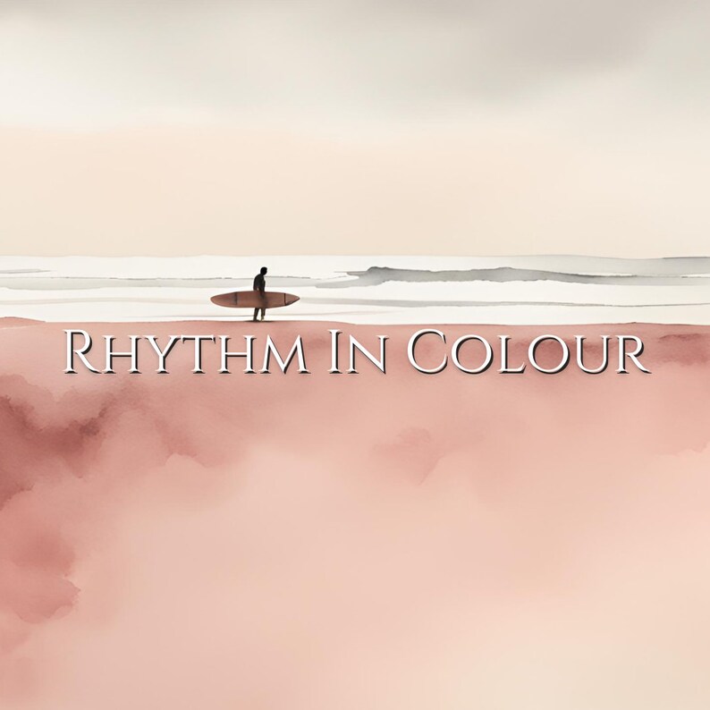 Surf Minimalist Poster Coastal Wall Decor Beach Art Sea Life Marine ...