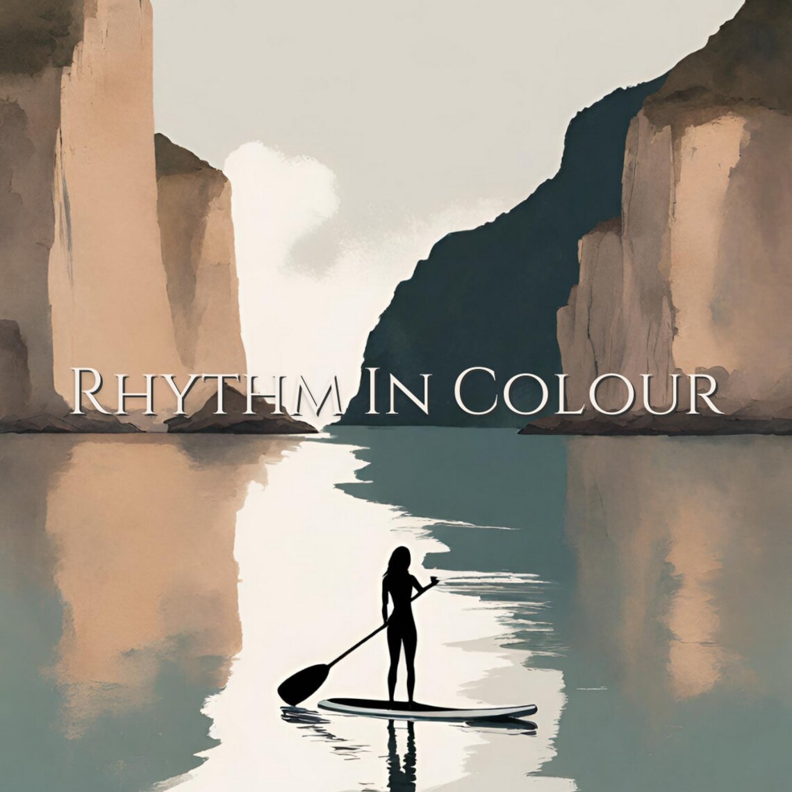 Stand up Paddle Print Paddle Boarding Poster SUP Poster Into the Water ...
