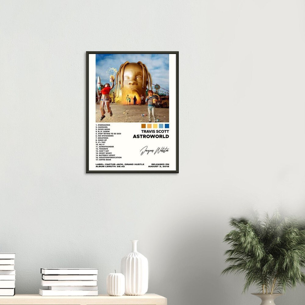 Travis Scott Astroworld Album Cover Poster - Etsy