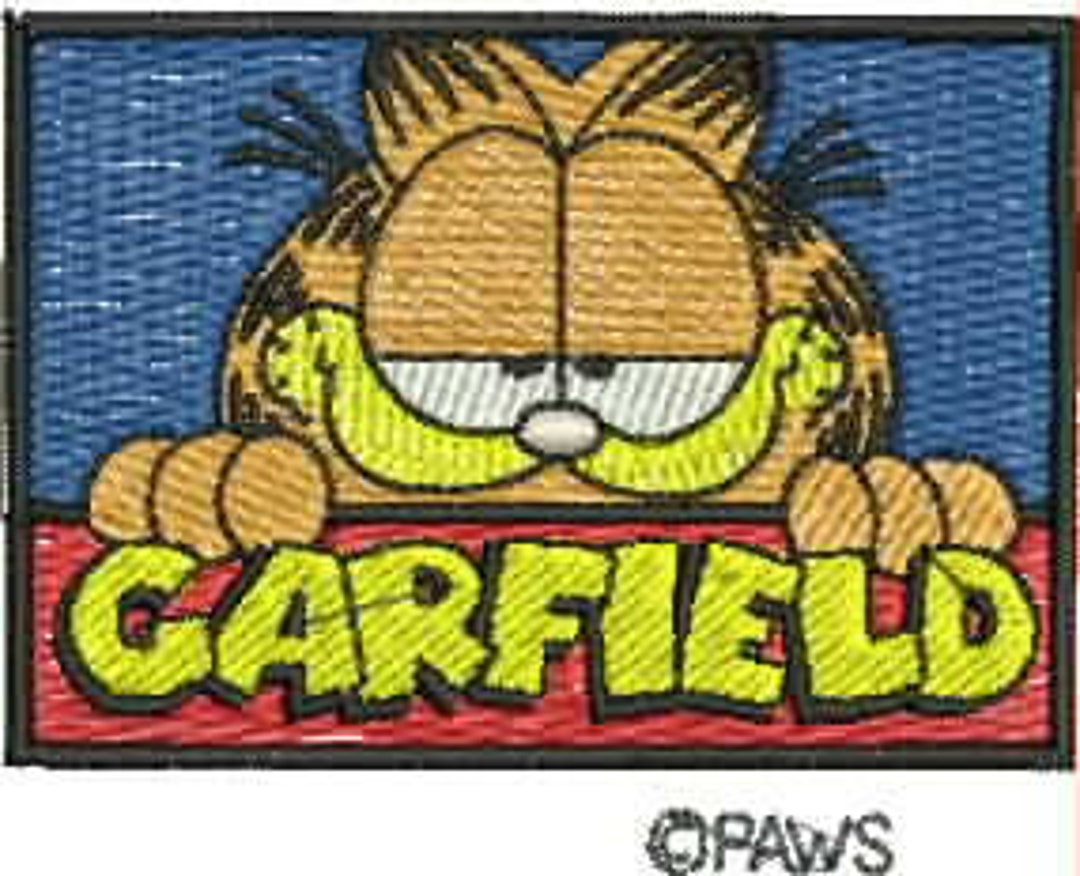 Garfield Embroidery Designs / 15 Machine Embroidery Files / Embroidery ...