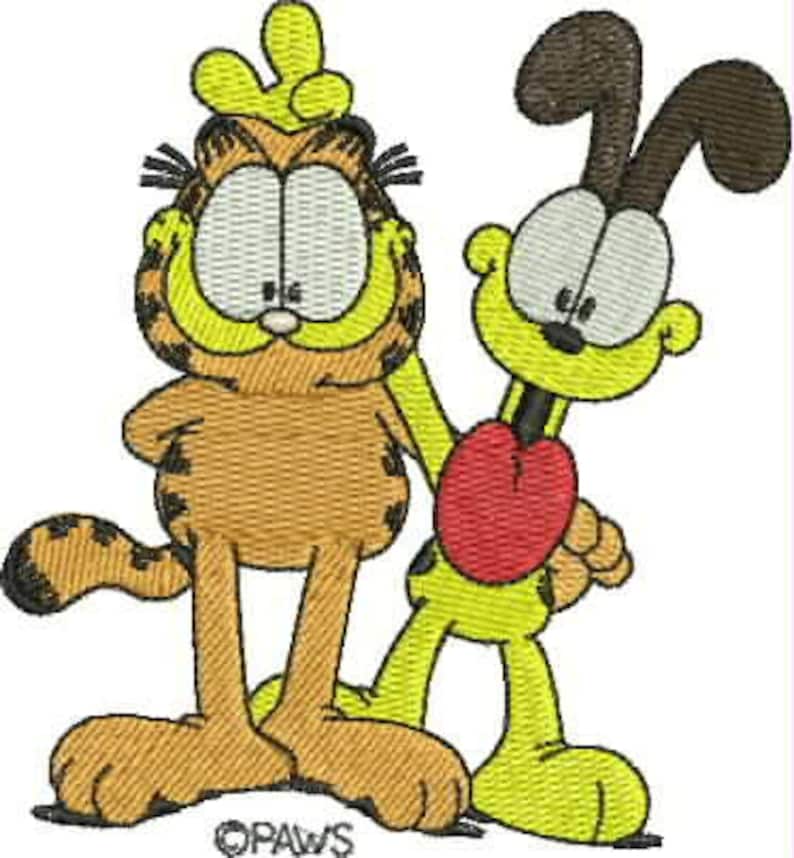 Garfield Embroidery Designs / 15 Machine Embroidery Files / Embroidery ...