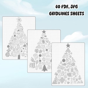 Christmas With Zentangle Patterns: Tree Inspired Art and Doodling ...
