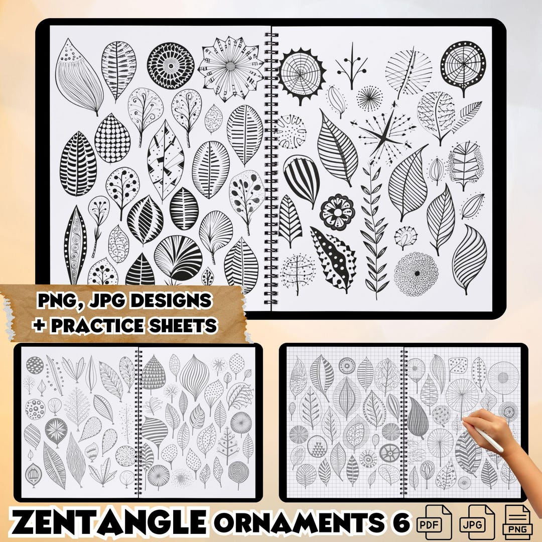 Zentangle Patterns: Express Your Creativity With Unique Designs ...
