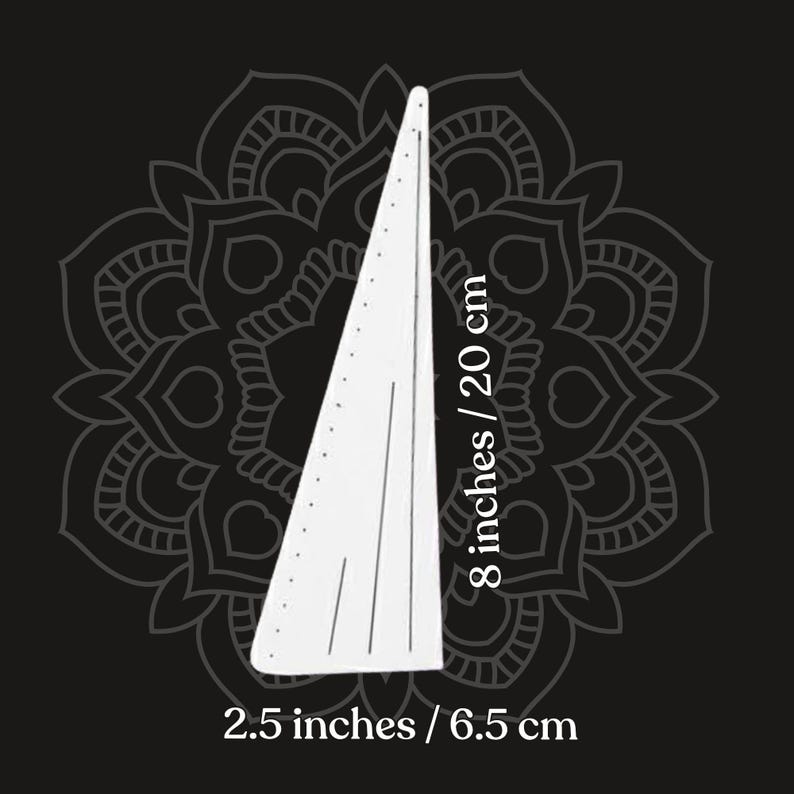 Mandala Drawing Ruler | Zentangle, Doodle Art, 3D Printed PLA - Etsy