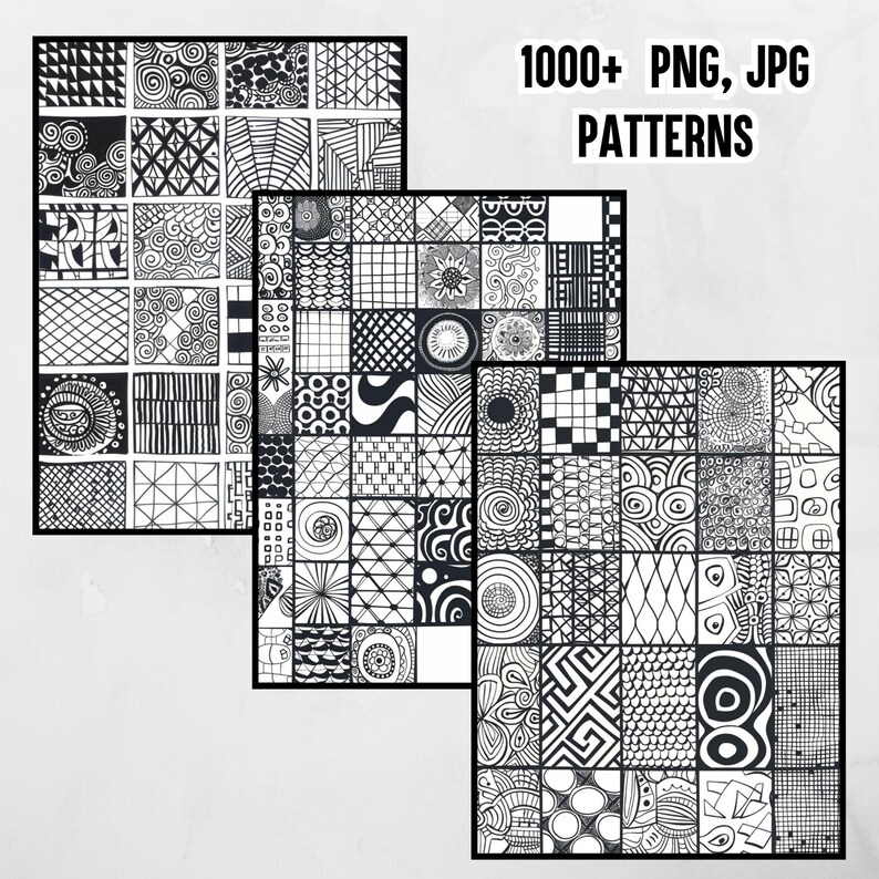 Get Zen With 1000 Zentangle Art Designs, Perfect for Creative ...