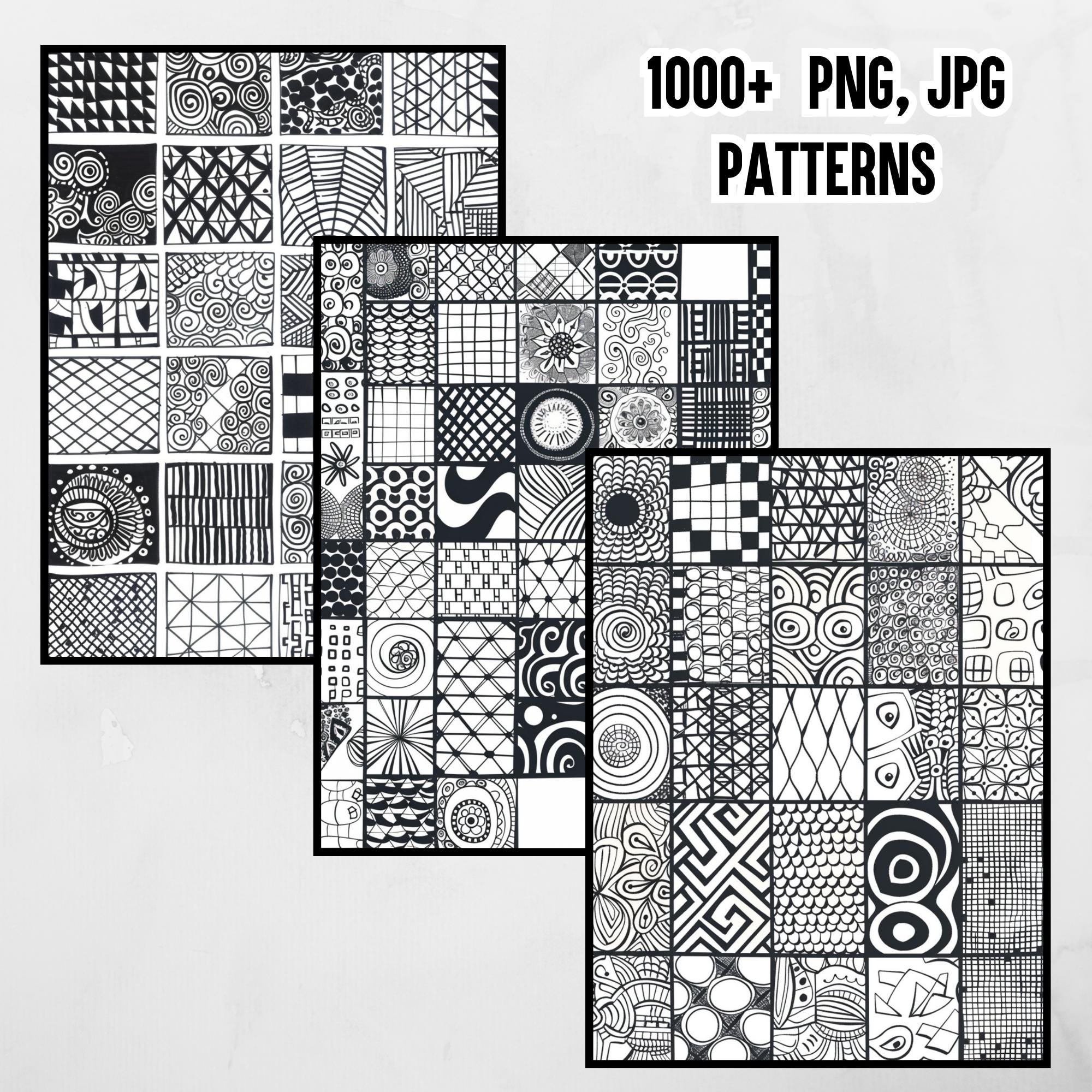 Get Zen With 1000 Zentangle Art Designs, Perfect for Creative ...