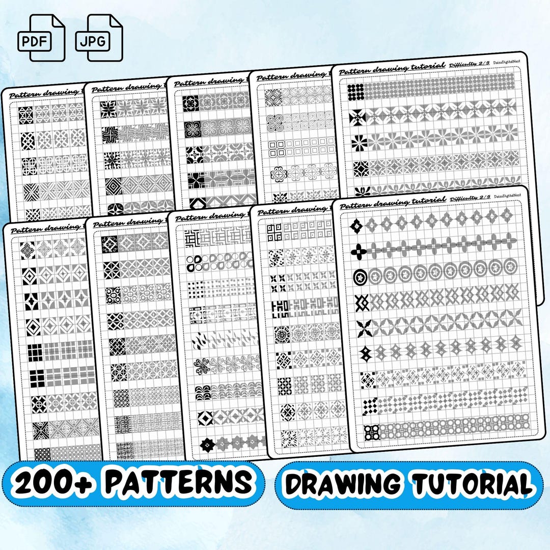 Craft Your Calligraphy: Simple Drawing Sheets & Tutorials for Newbies ...