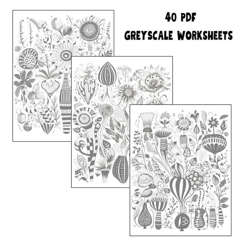 Zentangle Patterns and Botanical Shapes: Comprehensive Tutorials, PDF ...