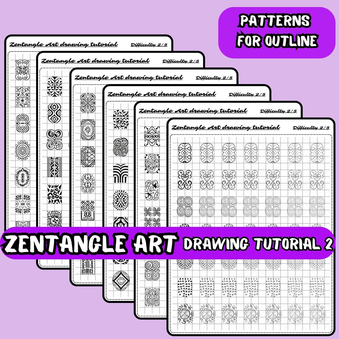 Captivating Zentangle Designs and Mindful Art Therapy With Our Training ...