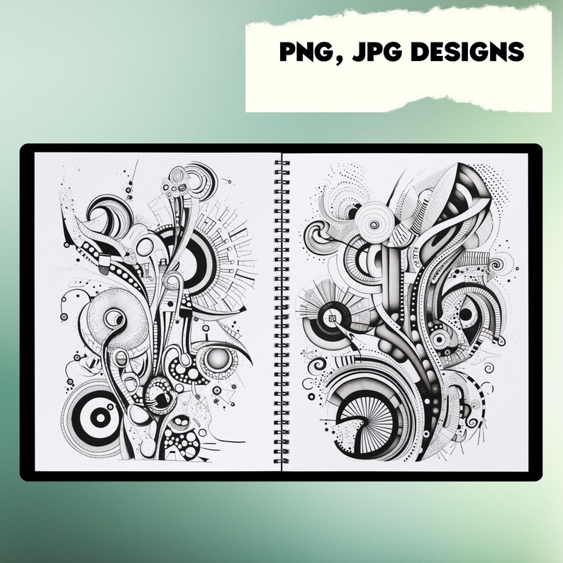 Zentangle Art: Drawing Templates & Practice Sheets (PDF, JPG, PNG) - Etsy