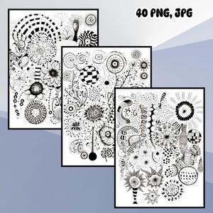 Zentangle Unusual Designs, Explore Original Ornaments, Masterful ...