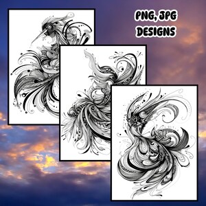 Doodle Print Art, Zentangle Practice Sheets, Calligraphy Practice ...