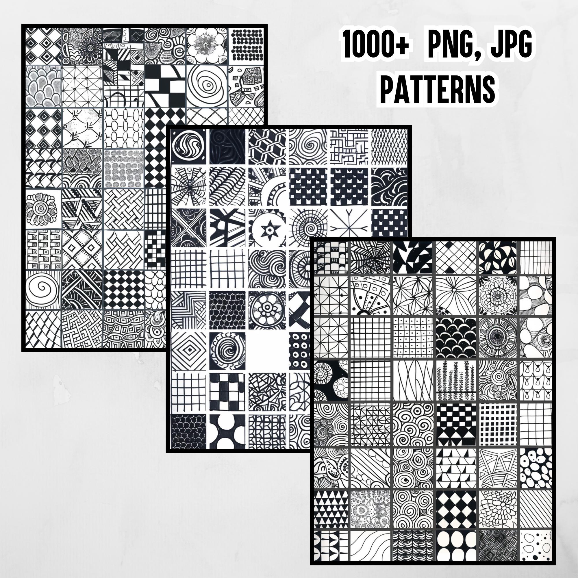 Get Zen With 1000 Zentangle Art Designs, Perfect for Creative ...
