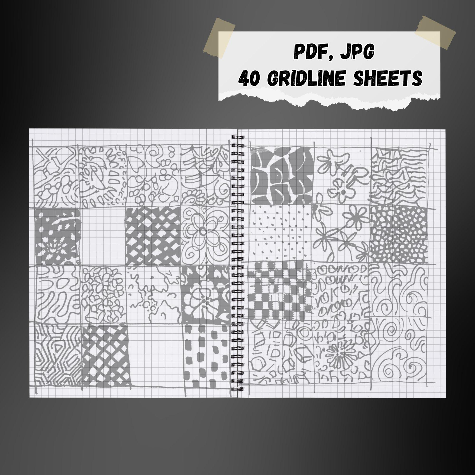 Zentangle Patterns Bundle, Therapeutic Zentangle Drawing Techniques ...