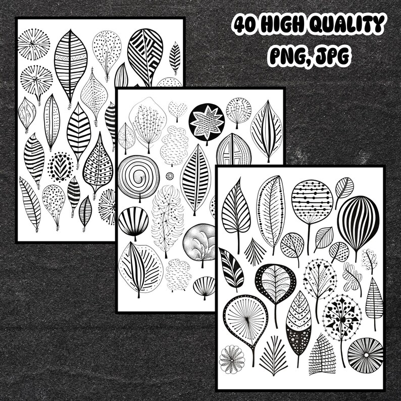 Zentangle: Unique Doodling Designs and Artistic Practice Sheets ...