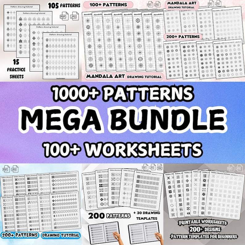 Ultimate Guide to Pattern Tutorials: Training Set, Practice Sheets, and ...