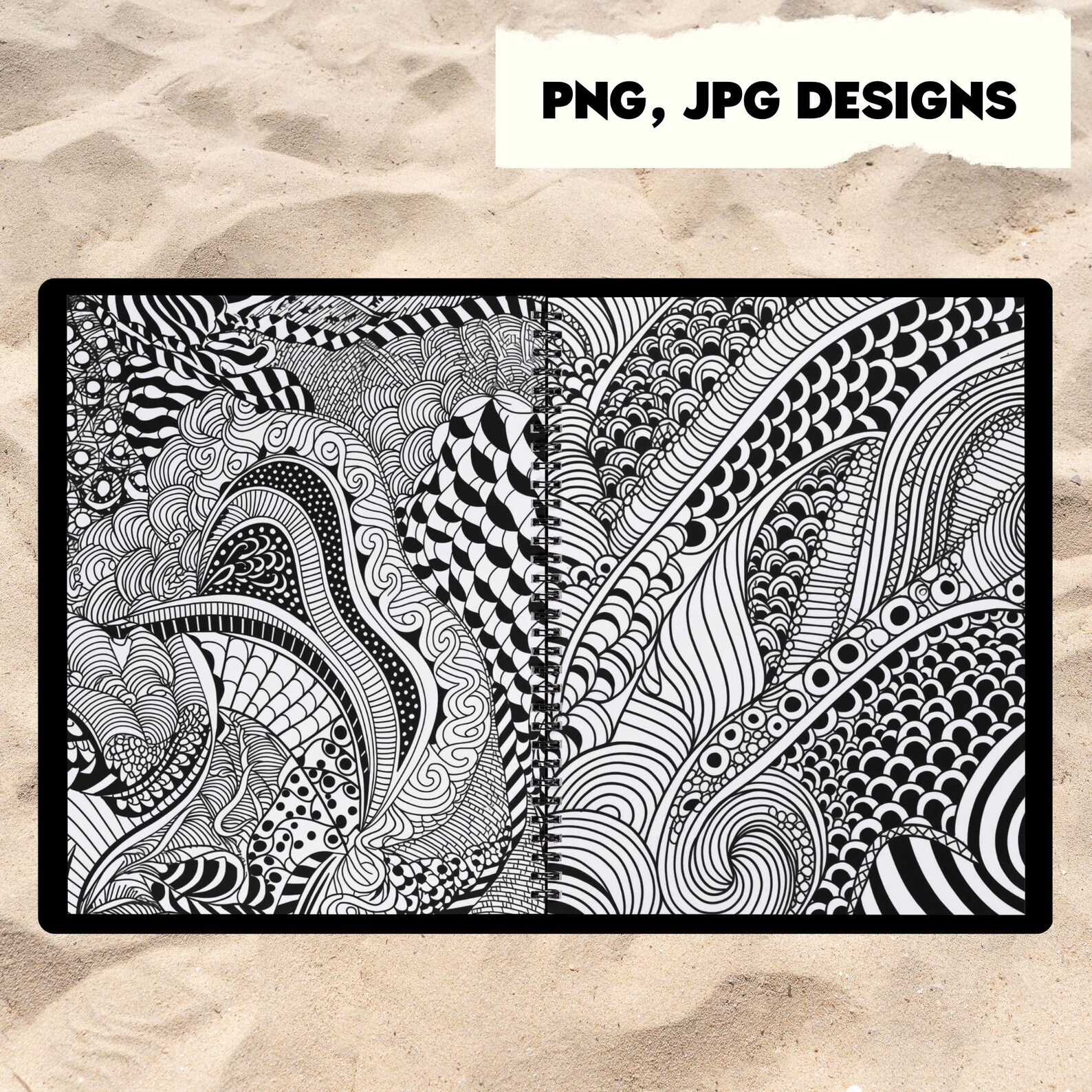 Beginner-friendly Zentangle Patterns, Easy Practice Sheets, Zendoodle ...