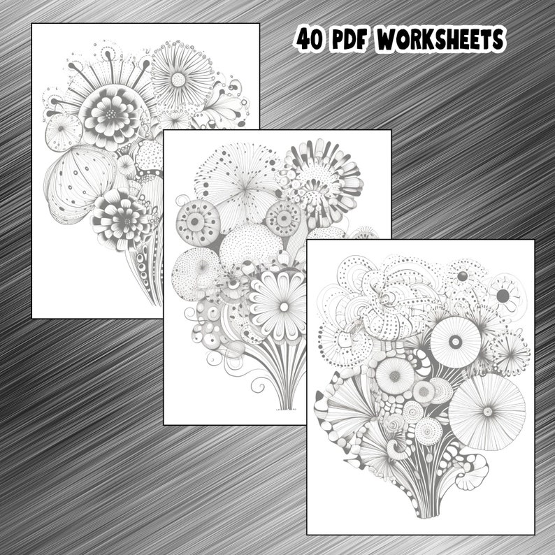 Zentangle With 1000 Botanical Designs: Comprehensive Tutorials ...