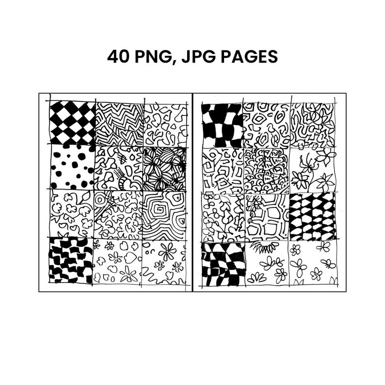 Easy Doodle Worksheets | Beginner Doodle Practice Pack | Fun Simple ...