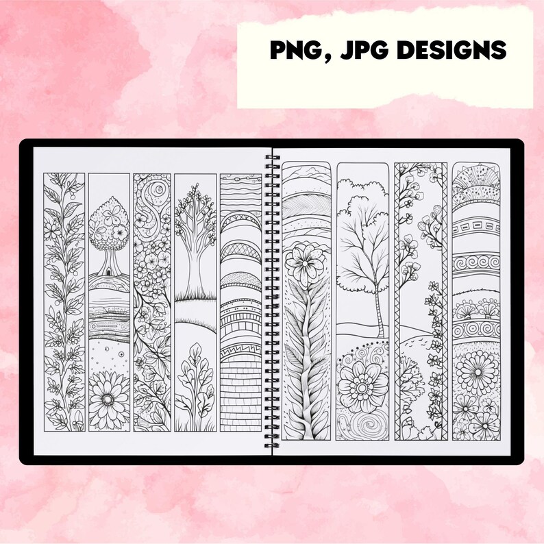 200 Zentangle Templates, Beginner-friendly Drawing Set (PDF, JPG, PNG ...