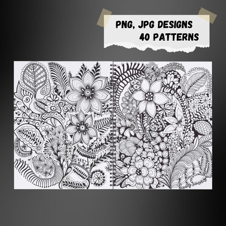 Zentangle Nature With Botanical Design Tutorials, Zentangle Patterns ...