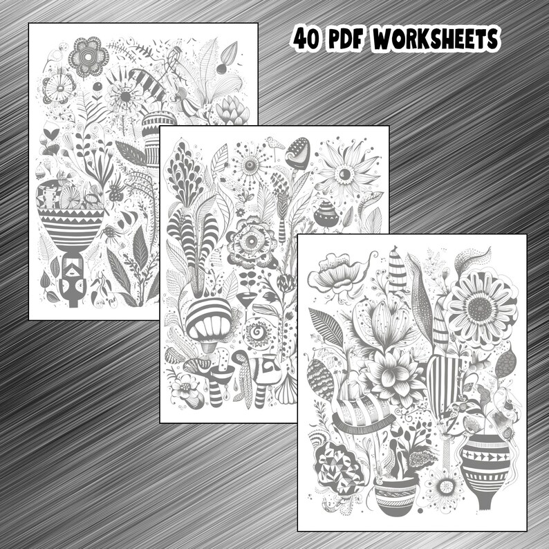 Zentangle Patterns and Botanical Shapes: Comprehensive Tutorials, PDF ...