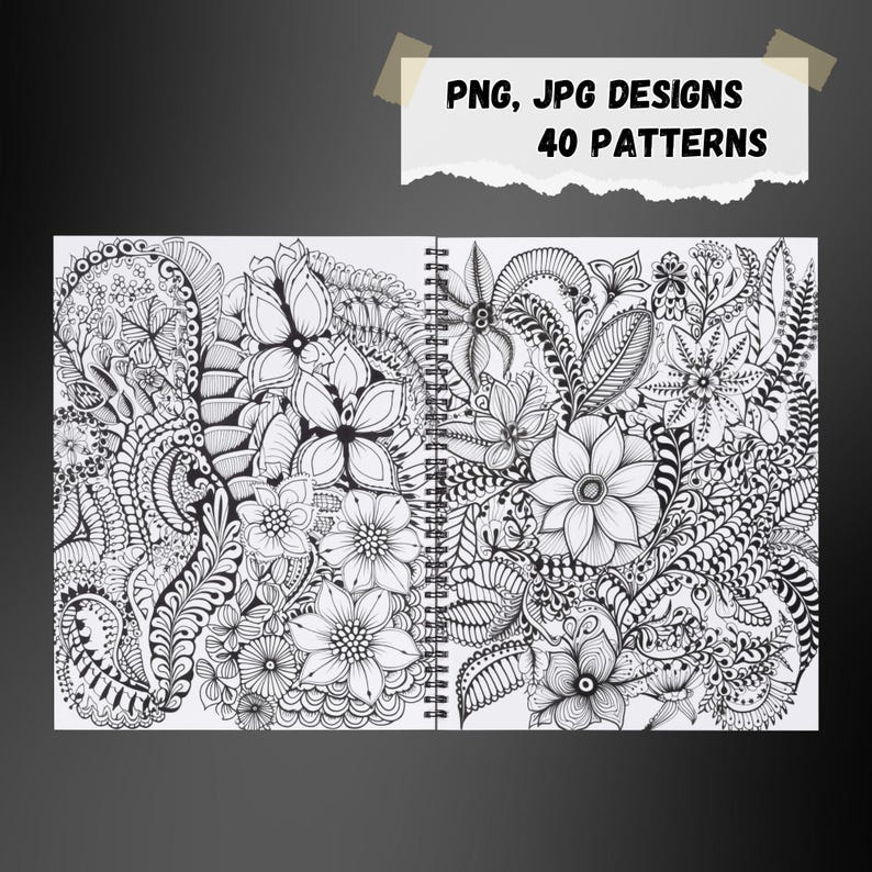 Zentangle Nature With Botanical Design Tutorials, Zentangle Patterns ...